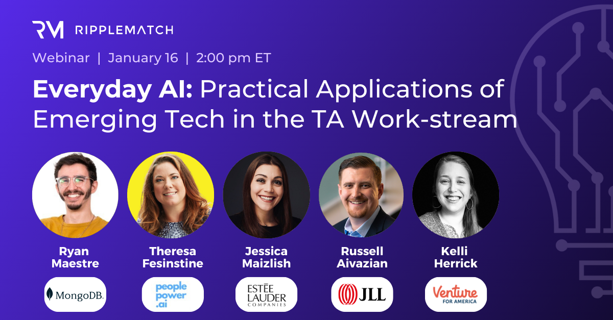 Recording | Everyday AI: Practical Applications of Emerging Tech in TA